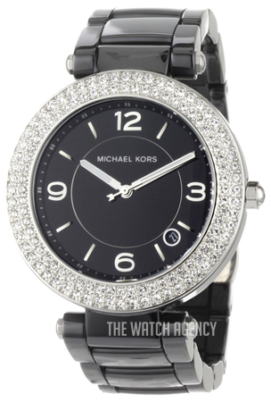 Michael Kors Watches Black Ceramic